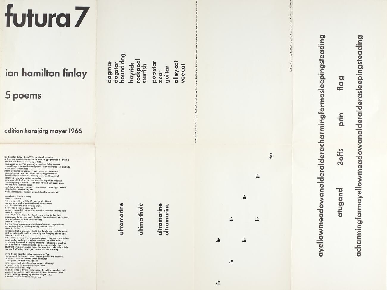 5 poems | National Poetry Library